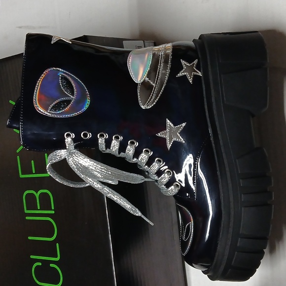 Dolls Kill | Shoes | Dolls Kill Club Exx Midnight Invade Ur Space ...